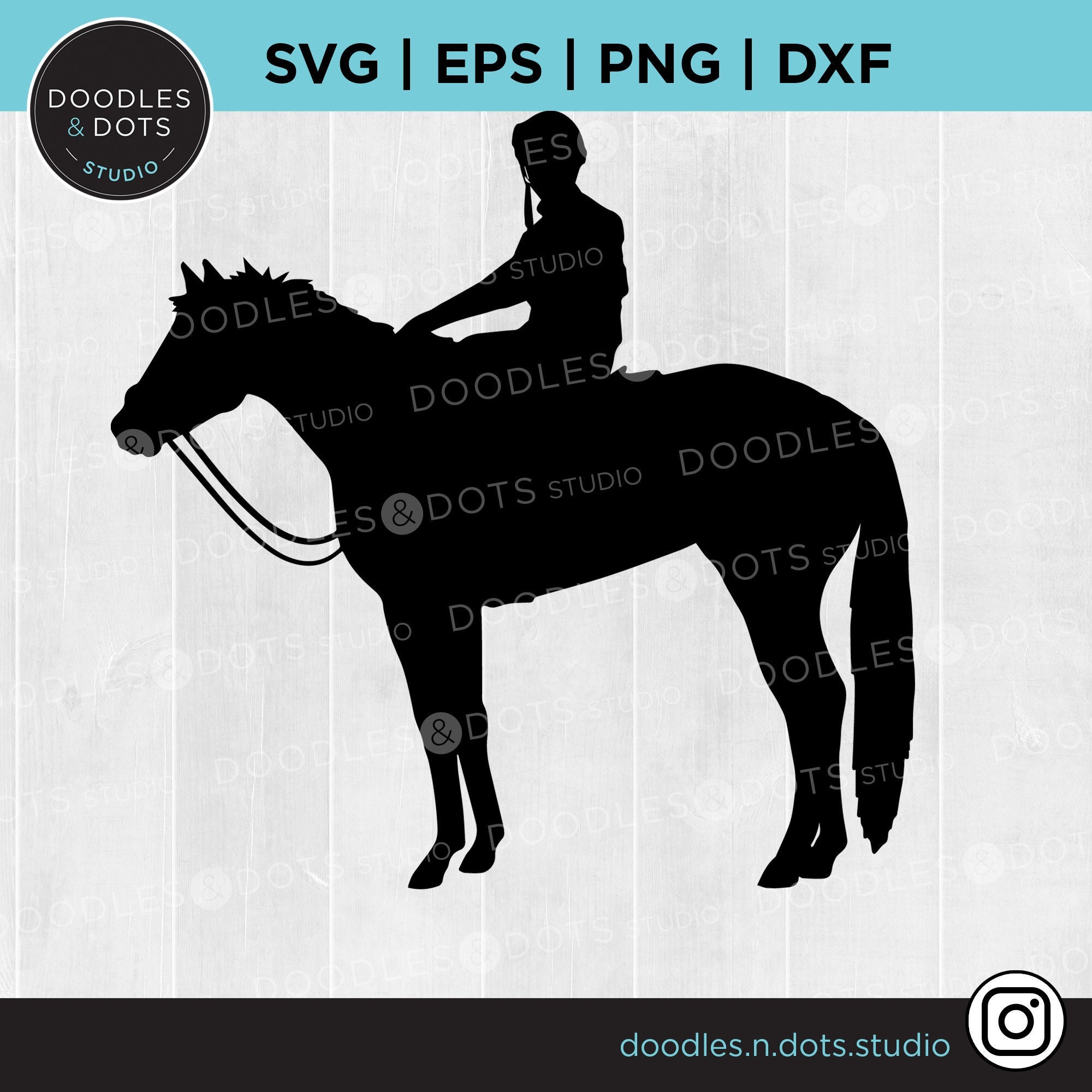 Racehorse SVG Thoroughbred SVG Horse Racing SVG Horse - Etsy