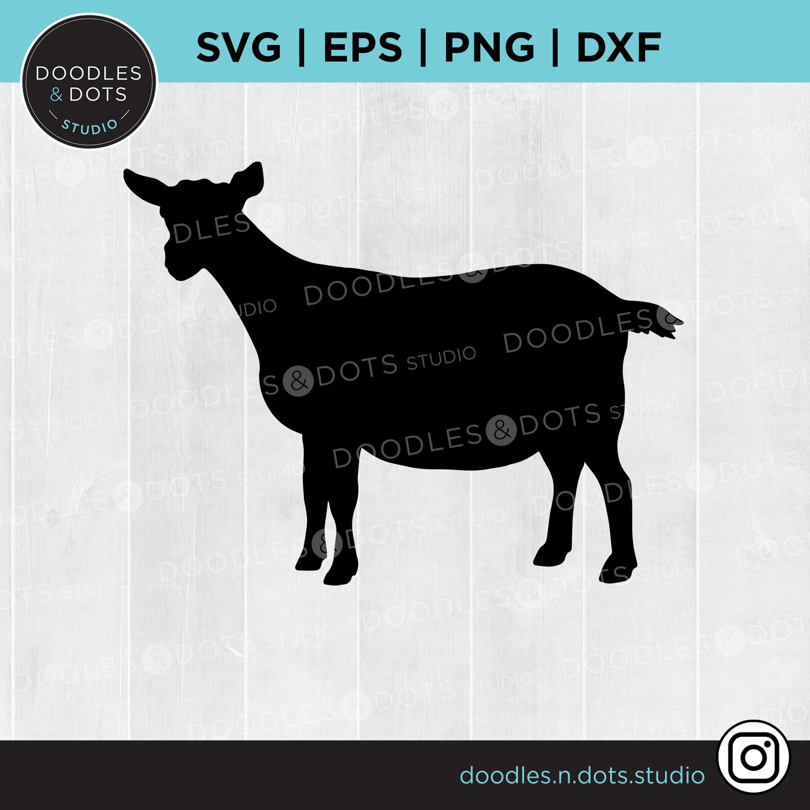 Goat SVG Goat Bundle Show Goat SVG Livestock Show SVG - Etsy