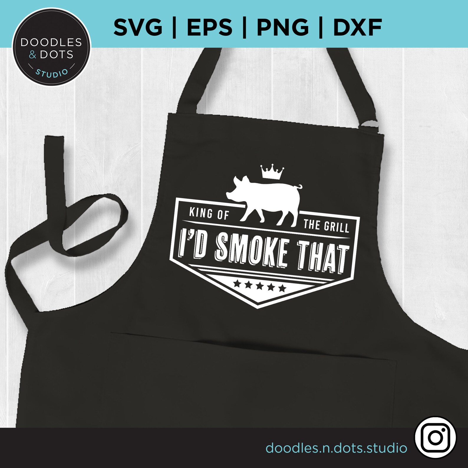 BBQ Svg Id Smoke That Svg Smoker Svg Fathers Day Gift for - Etsy