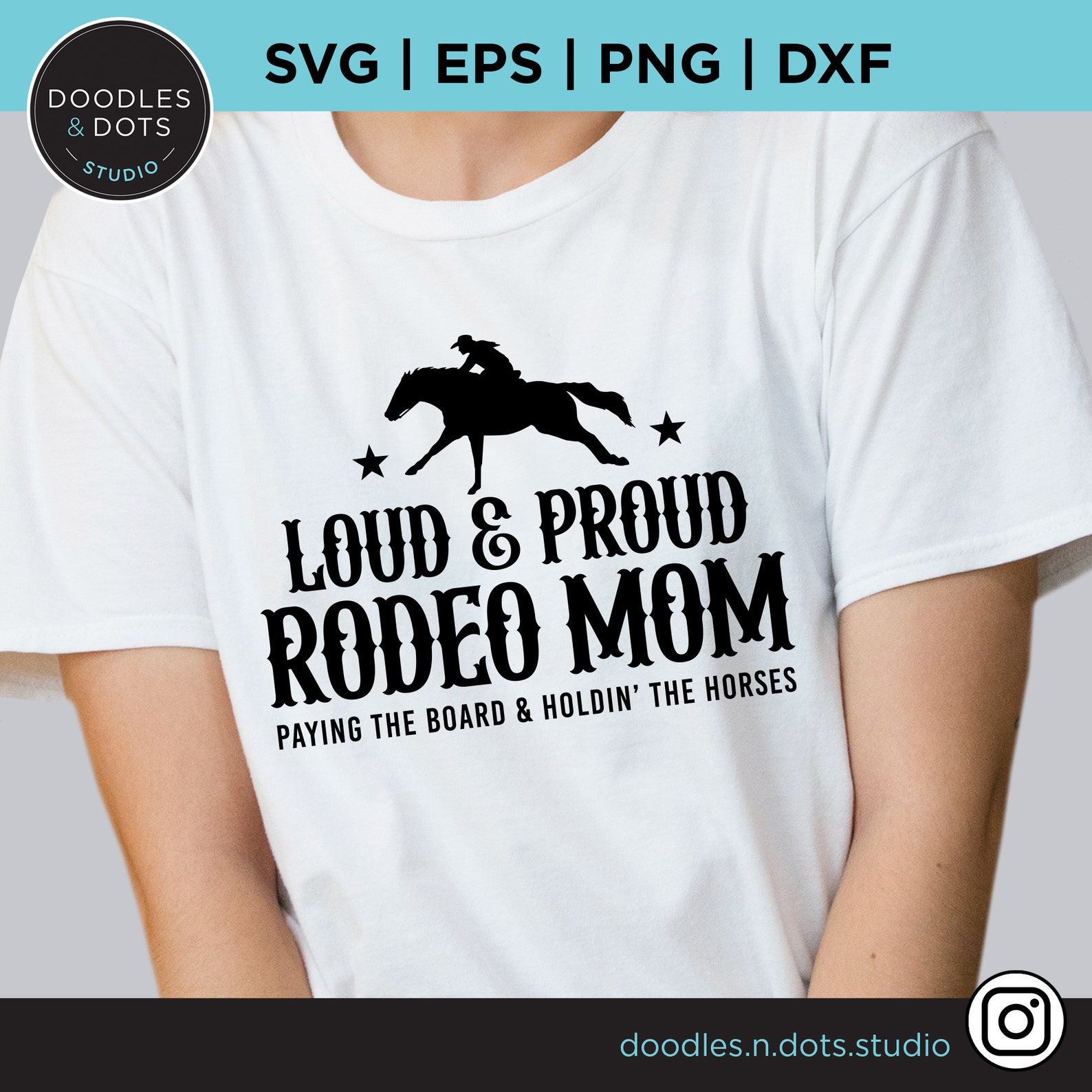 Rodeo Mom SVG Rodeo Shirts for Women SVG Barrel Racing Svg - Etsy