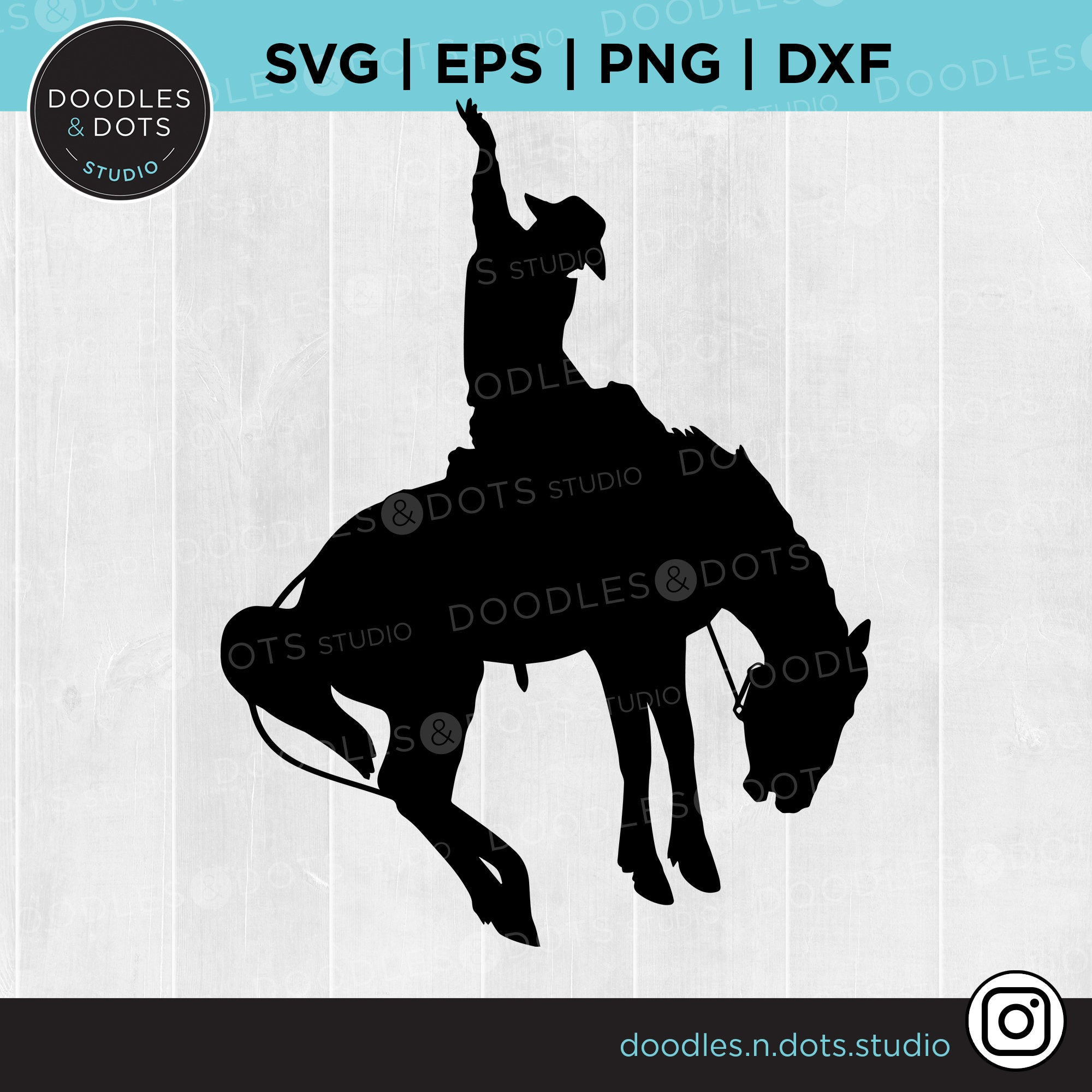 Rodeo Svg Bucking Bronco Svg Bucking Horse Svg for Cricut - Etsy