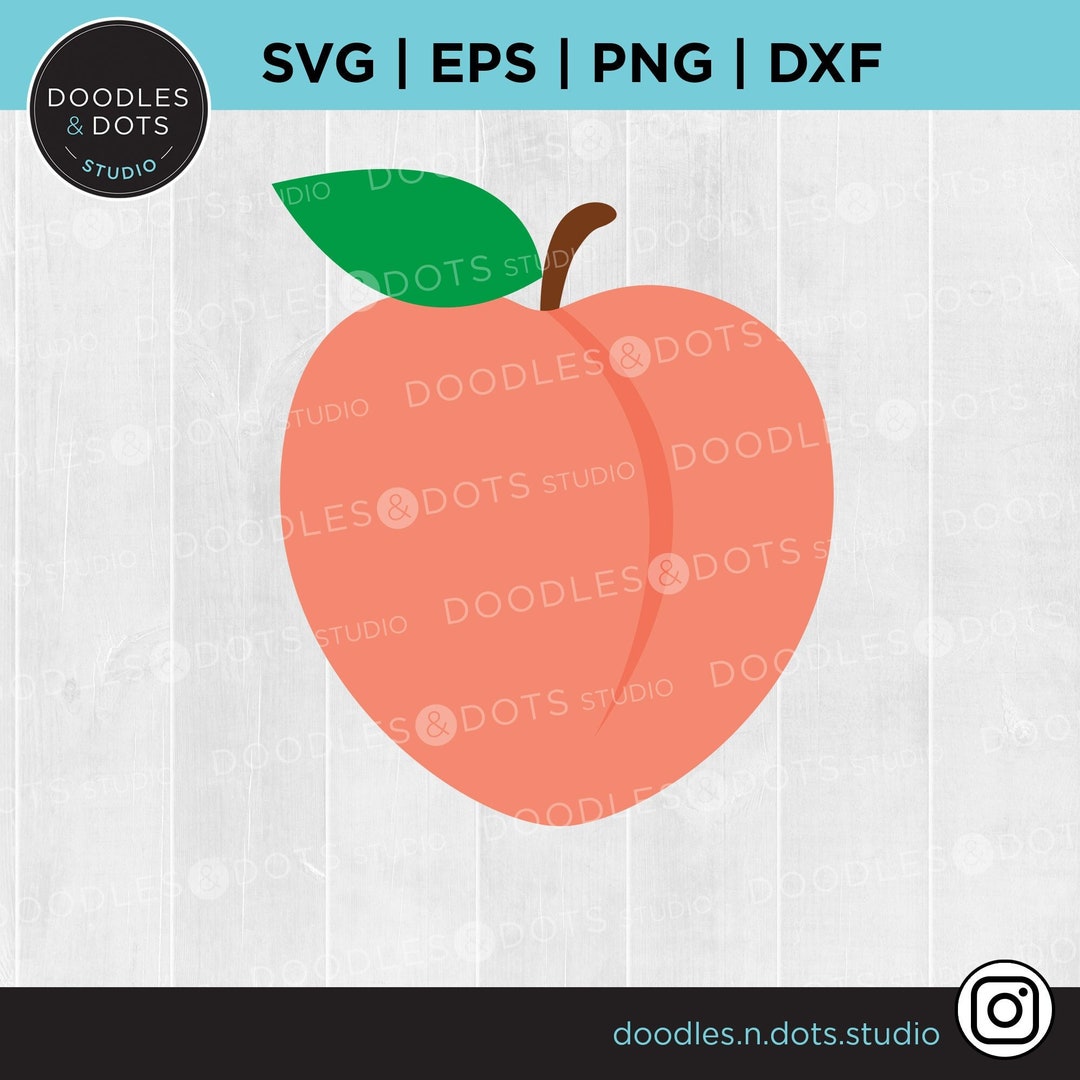 Peach Svg, Peaches Svg, Peach Clipart, Apricot Svg, Apricot Png, Peach ...
