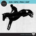 Jumping Horse Bundle Svg | Eventing SVG | Show Jumping SVG | Equestrian ...