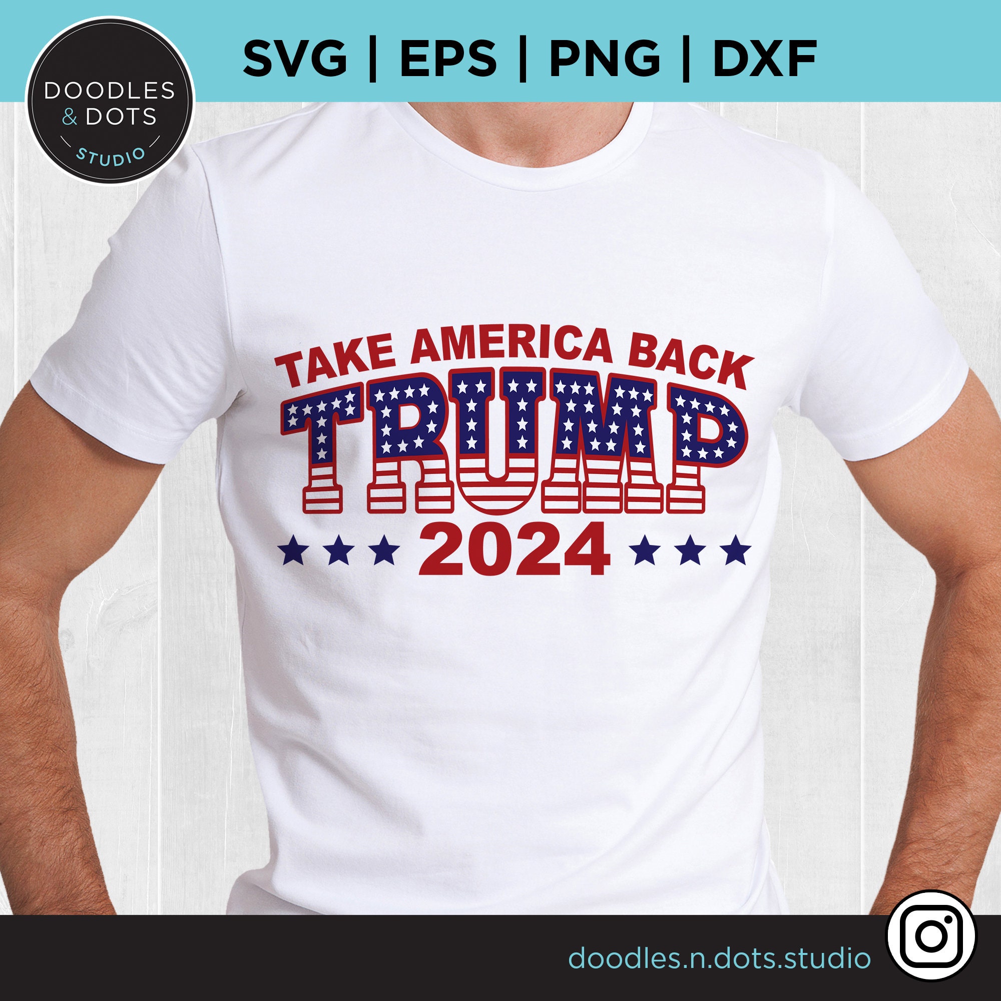 Trump 2024 svg Trump svg America svg Political svg - Etsy México