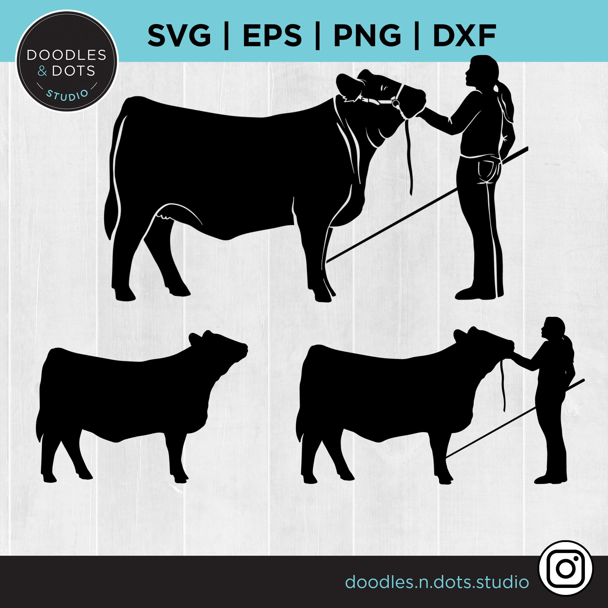 Show Cow SVG Beef Cow Svg Beef Cattle Svg for Cricut - Etsy Finland