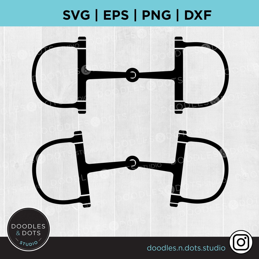 Snaffle SVG, Horse Bit SVG, Equestrian Svg for Cricut, Hunter Svg ...