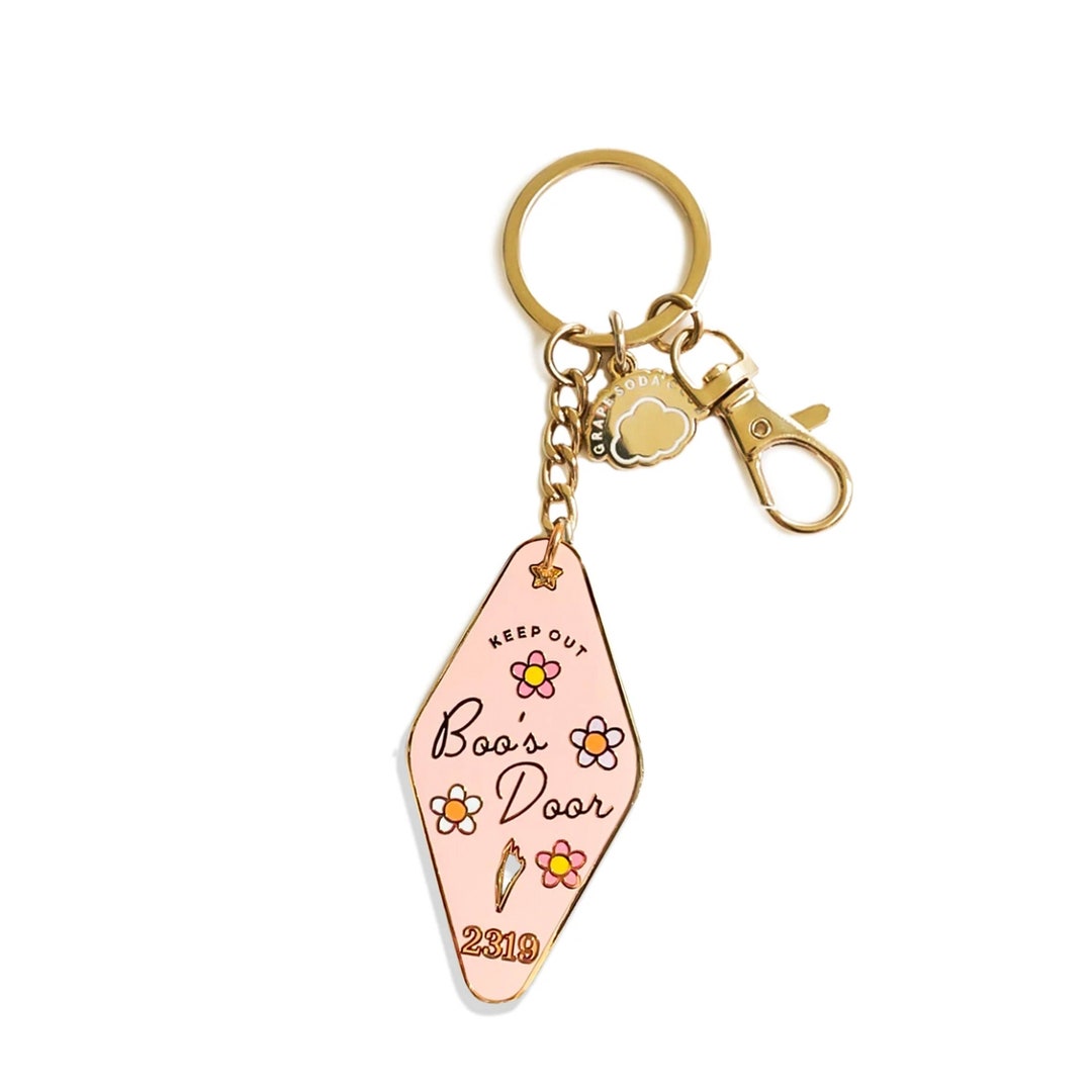 Metal Motel Keychain Boo's Door Monsters Inc Disney Motel Keychain ...