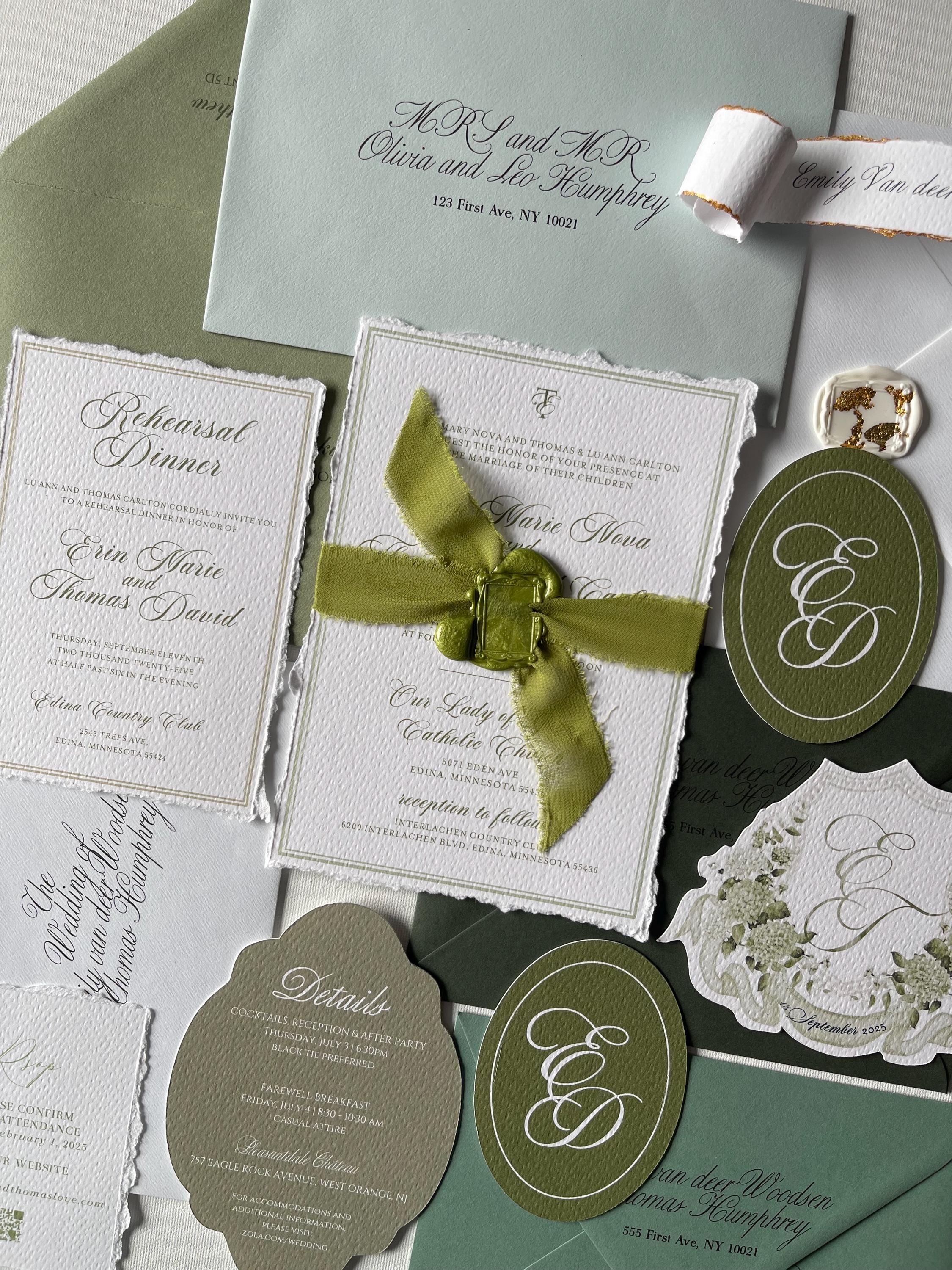Green French Elegant Chateau, Romantic Wedding in France, Handmade ...