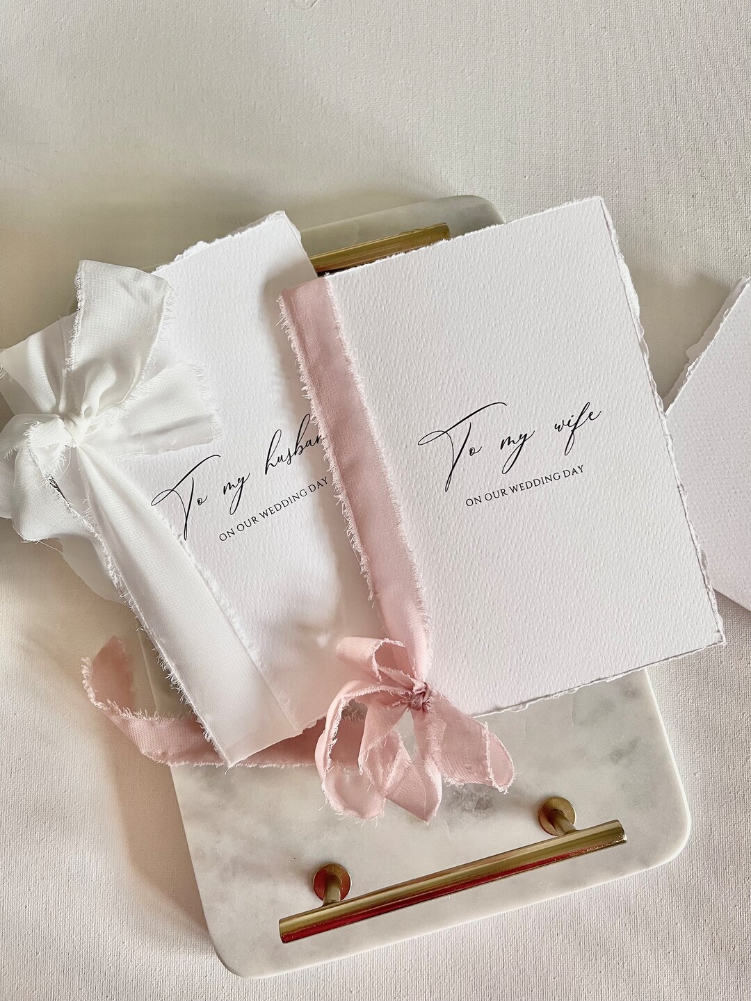Wedding Love Letters, Vow Books, to My Husband, Personalized Vows, Silk ...