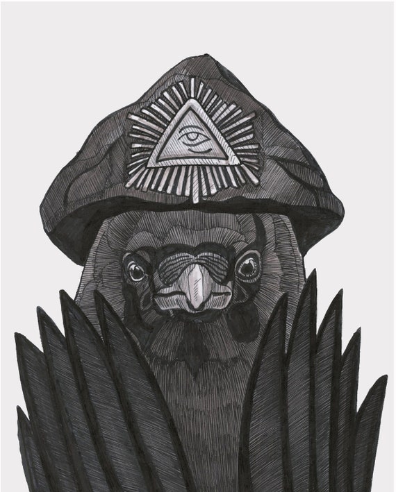 Aleister Crowley 8 by 10 Print | Etsy