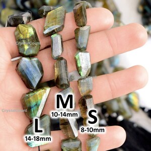 12inch Natural Labradorite Tumbled Size Small/medium/large 8 to 18mm ...