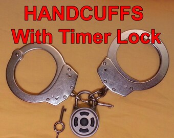 Timer Handcuffs | Etsy