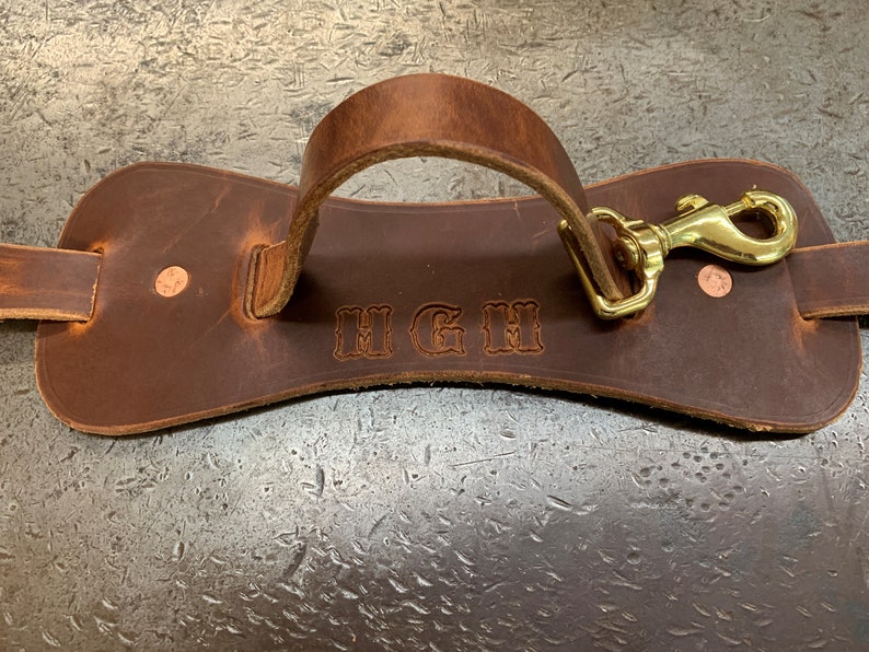 This Leather Duck Tote is Made to Last. Made From Harness Leather This ...