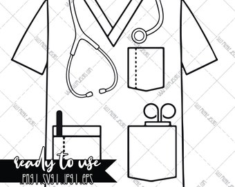 Scrubs Svg | Etsy
