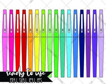 Flair pens svg | Etsy