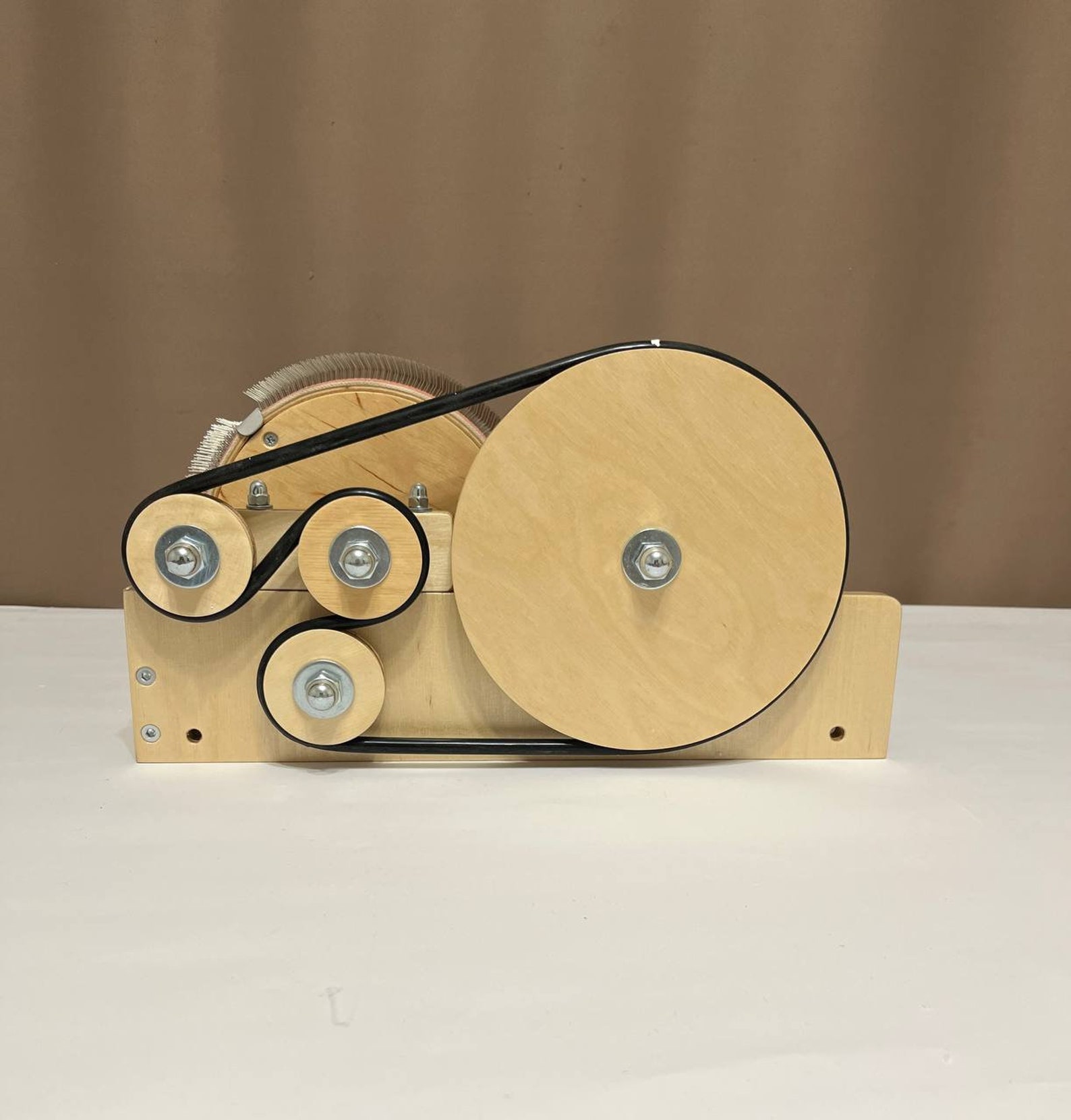 Mini Drum Carder: 120 TPI Fine Fiber Wool Carding Machine Kit - Etsy