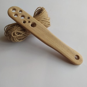 8-hole Wool Diz: Spinning Fiber Roving Tool - Etsy