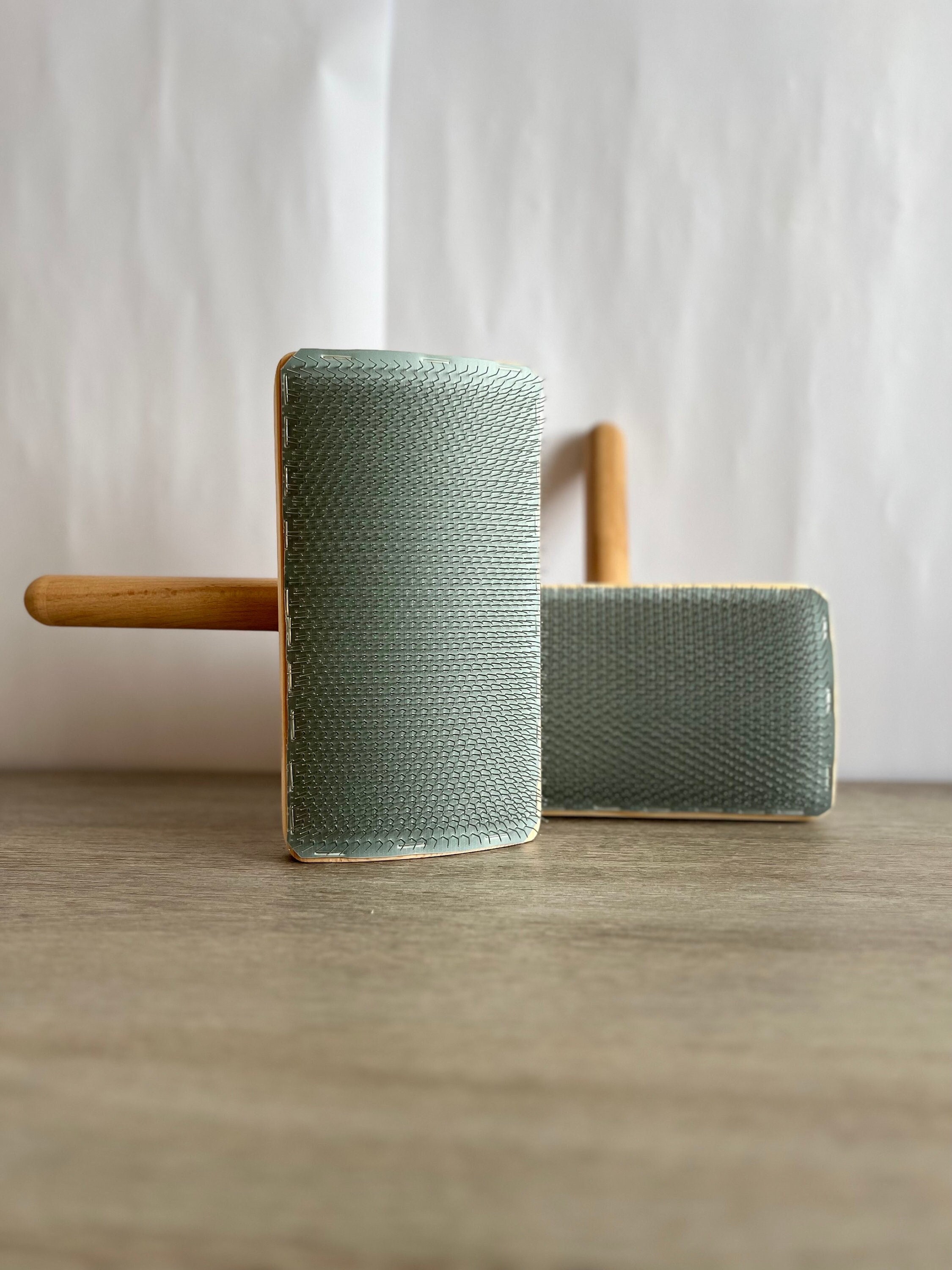 Wool Drum Carding Machine: Fiber Picker With Hand Carder Brushes - Etsy