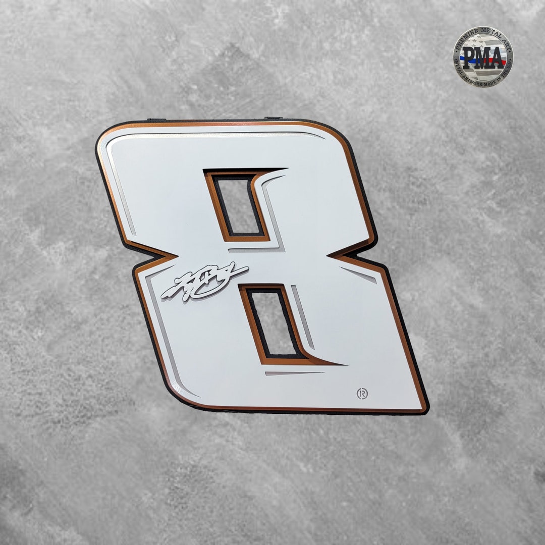 Kyle Busch 8 3D Signature - Etsy