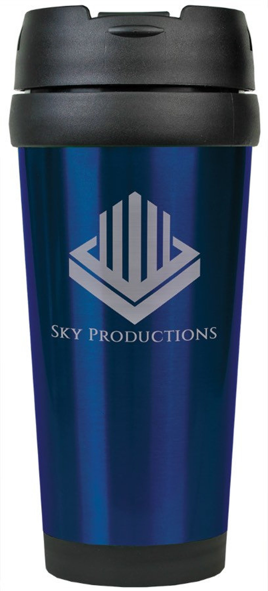 16 Oz. Black Stainless Steel Travel Mug. Great Gift OR Add - Etsy