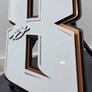 Kyle Busch 8 3D Signature - Etsy