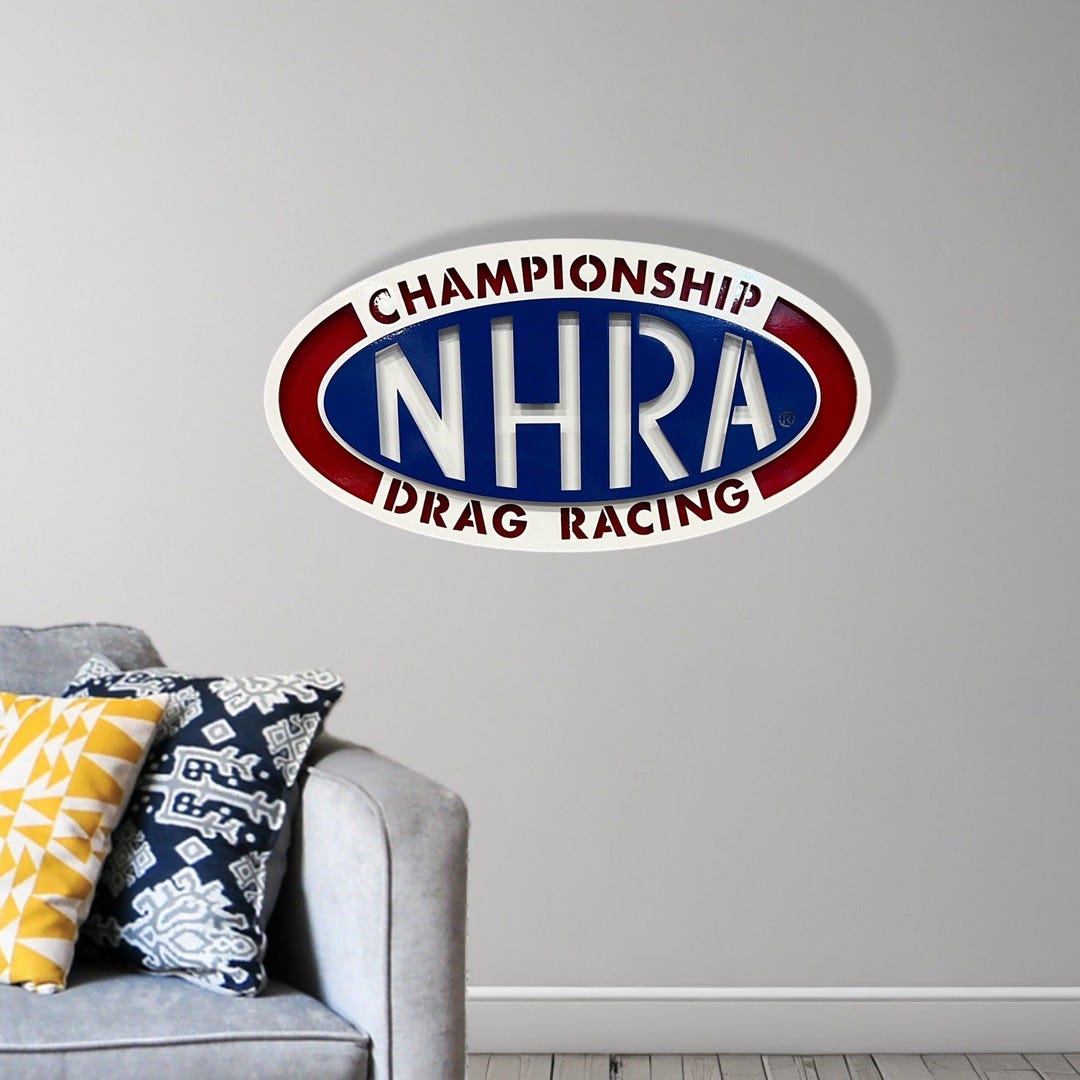 NHRA Championship Drag Racing Logo - Etsy