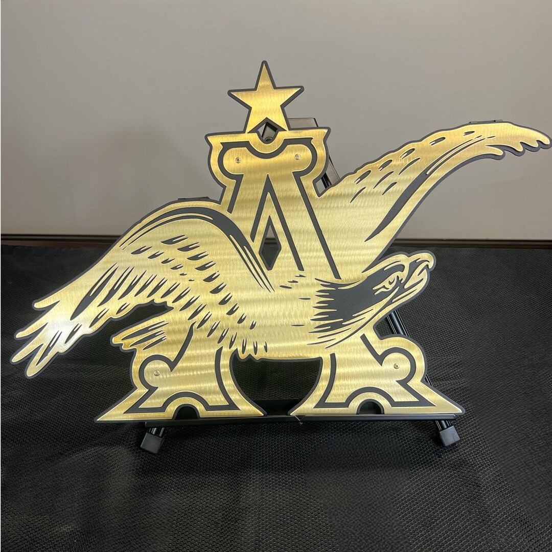 Anheuser-busch Budweiser Current Gold Eagle - Etsy