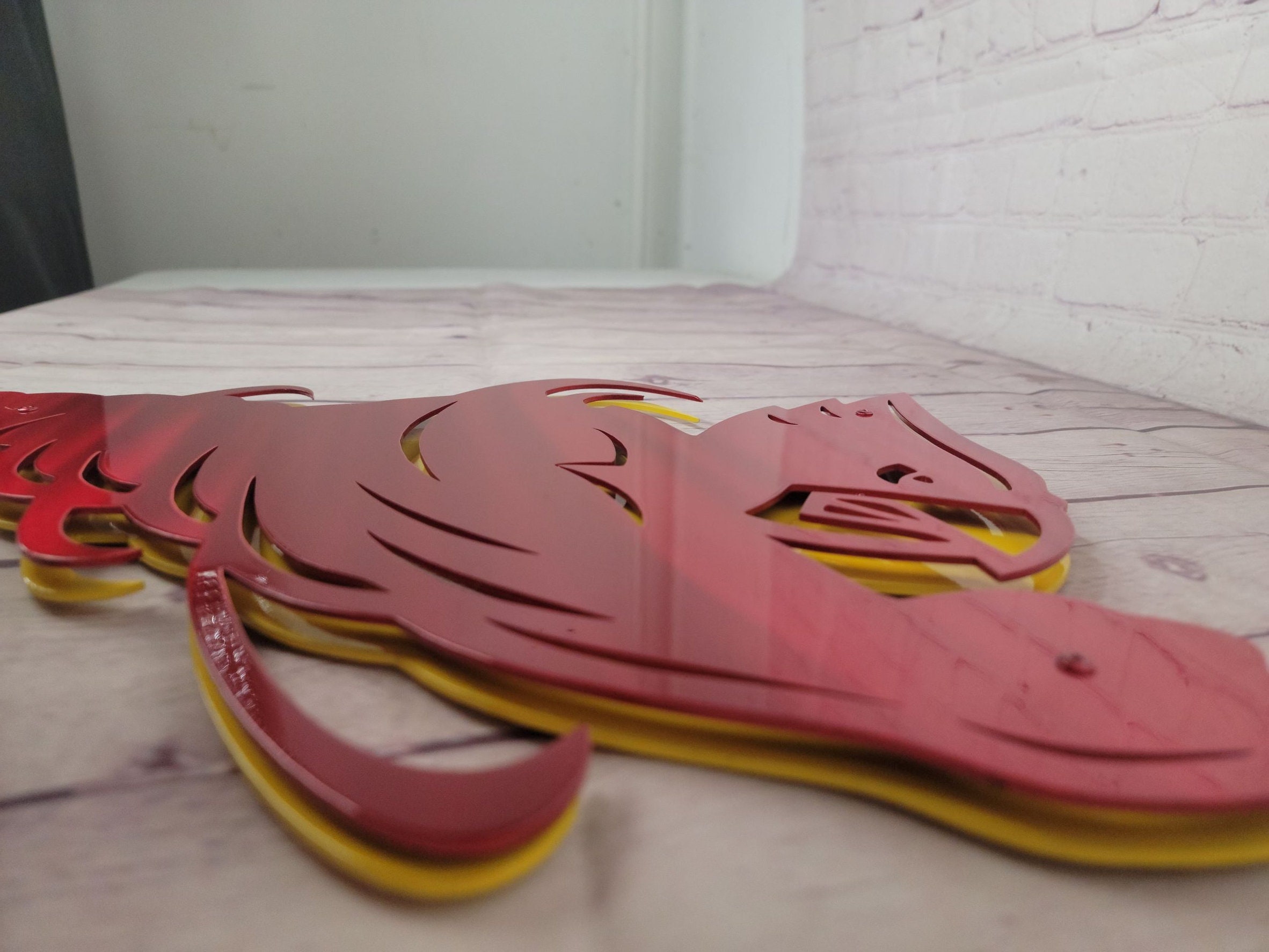 ISU cy Mascot Metal Art Sign - Etsy