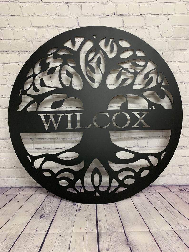 Tree of Life Monogram | Etsy