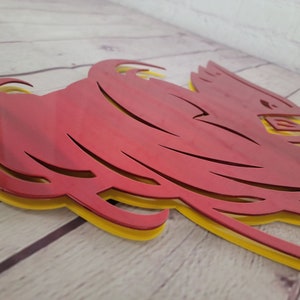 ISU cy Mascot Metal Art Sign - Etsy