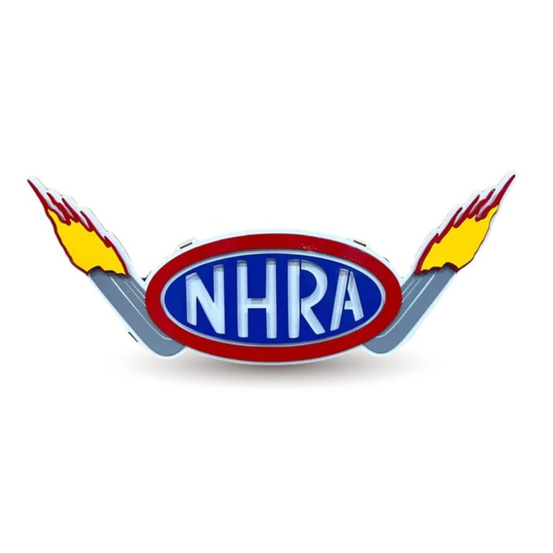NHRA Logo With Header Pipe Flames - Etsy