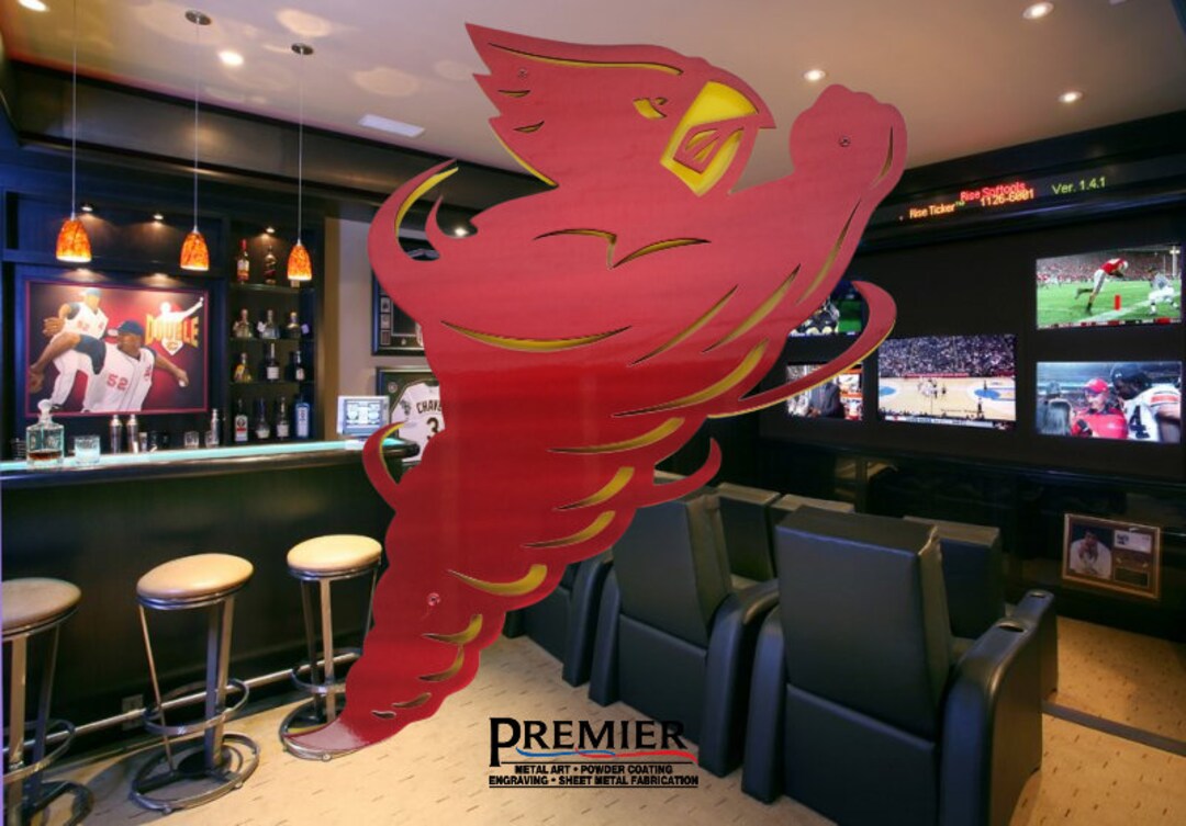 ISU cy Mascot Metal Art Sign - Etsy