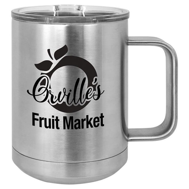 Polar Camel 15 Oz Coffee Mug Tumbler With Lid Personalized Etsy