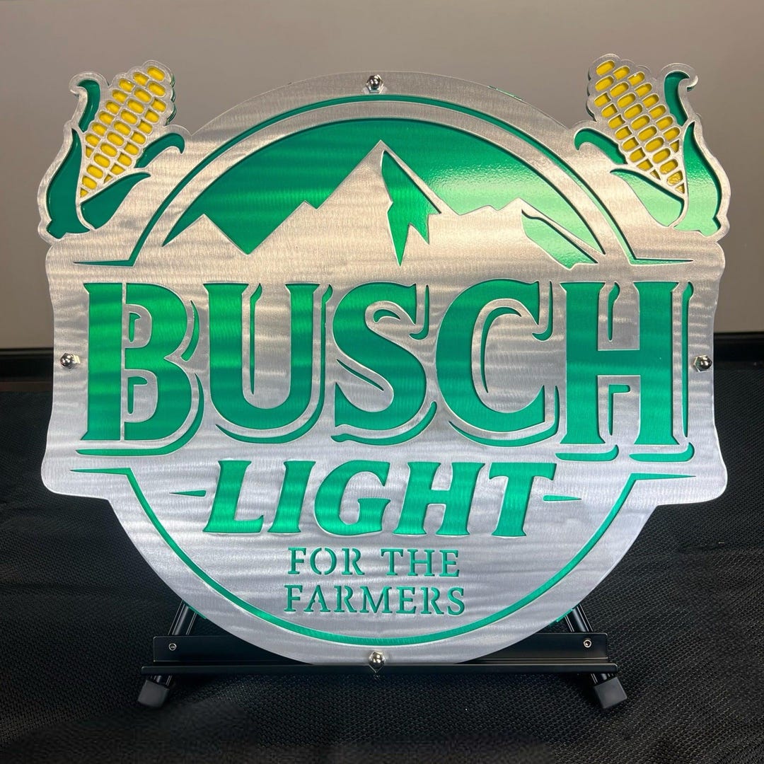 Anheuser-busch Busch Light for the Farmers - Etsy