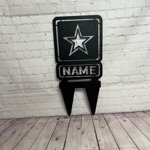 Custom Army Yard Sign - Etsy