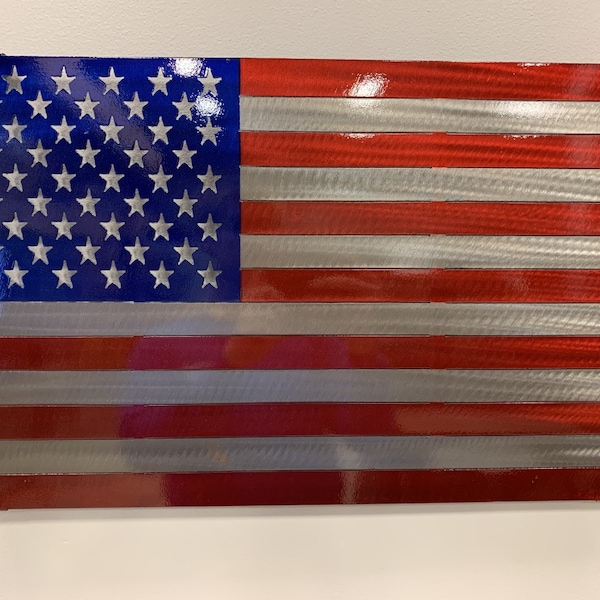 Metal American Flag - Etsy