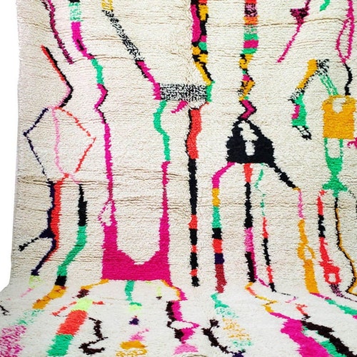 Authentic Moroccan Rug Berber Carpet Genuine Wool Rug - Etsy
