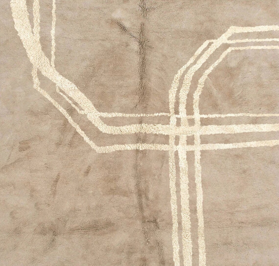 Moroccan Rug, Neutral Beni Rug, Handwoven Area Rug, Beni Ourain Rug ...