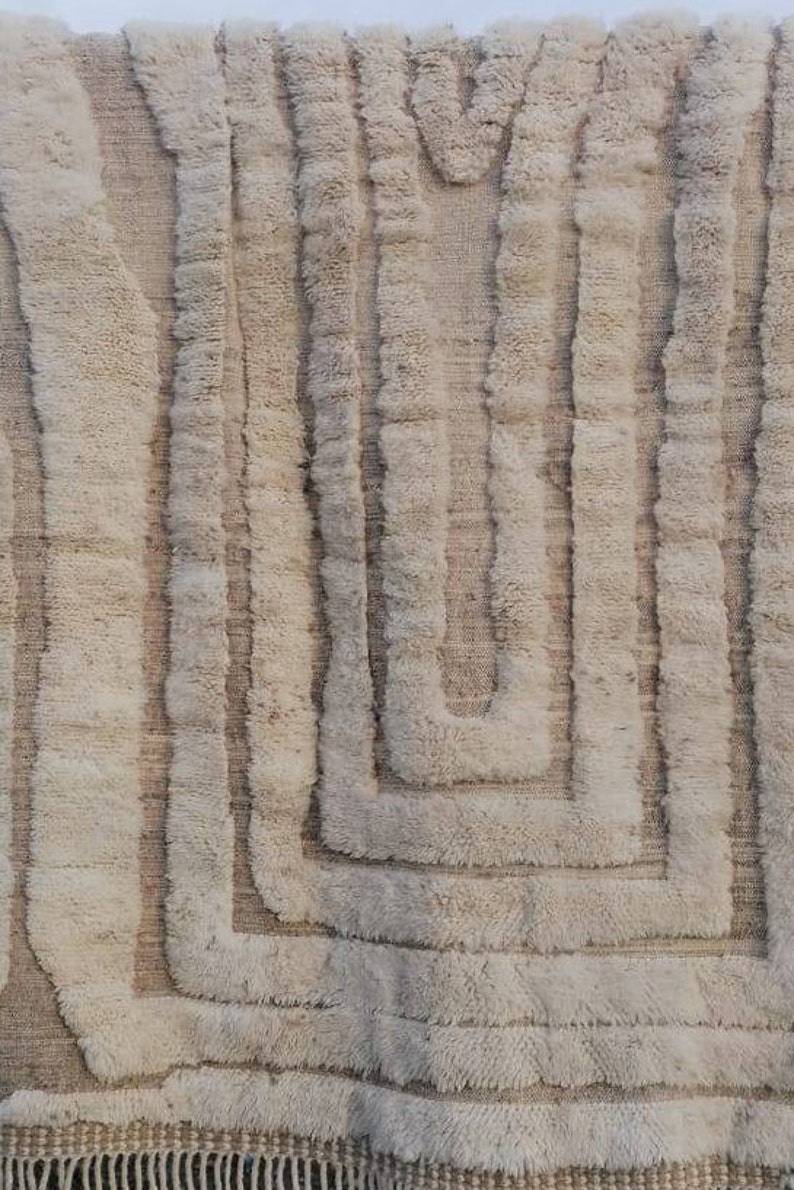 Moroccan Rug 8x10 Beni Ourain Rug 8x10 Morrocan Rug - Etsy