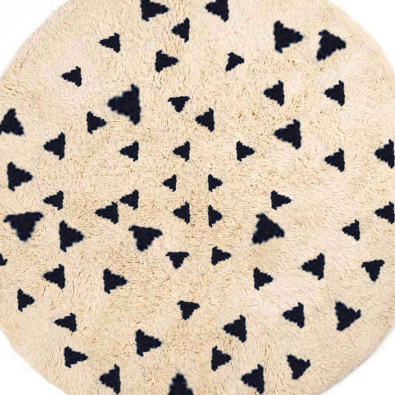 Moroccan Round Rug Custom Round Rug Handmade Round Rug - Etsy