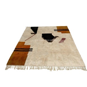 Moroccan Rug, Authentic Moroccan Rug 8x10, Berber Carpet, Genuine Wool ...