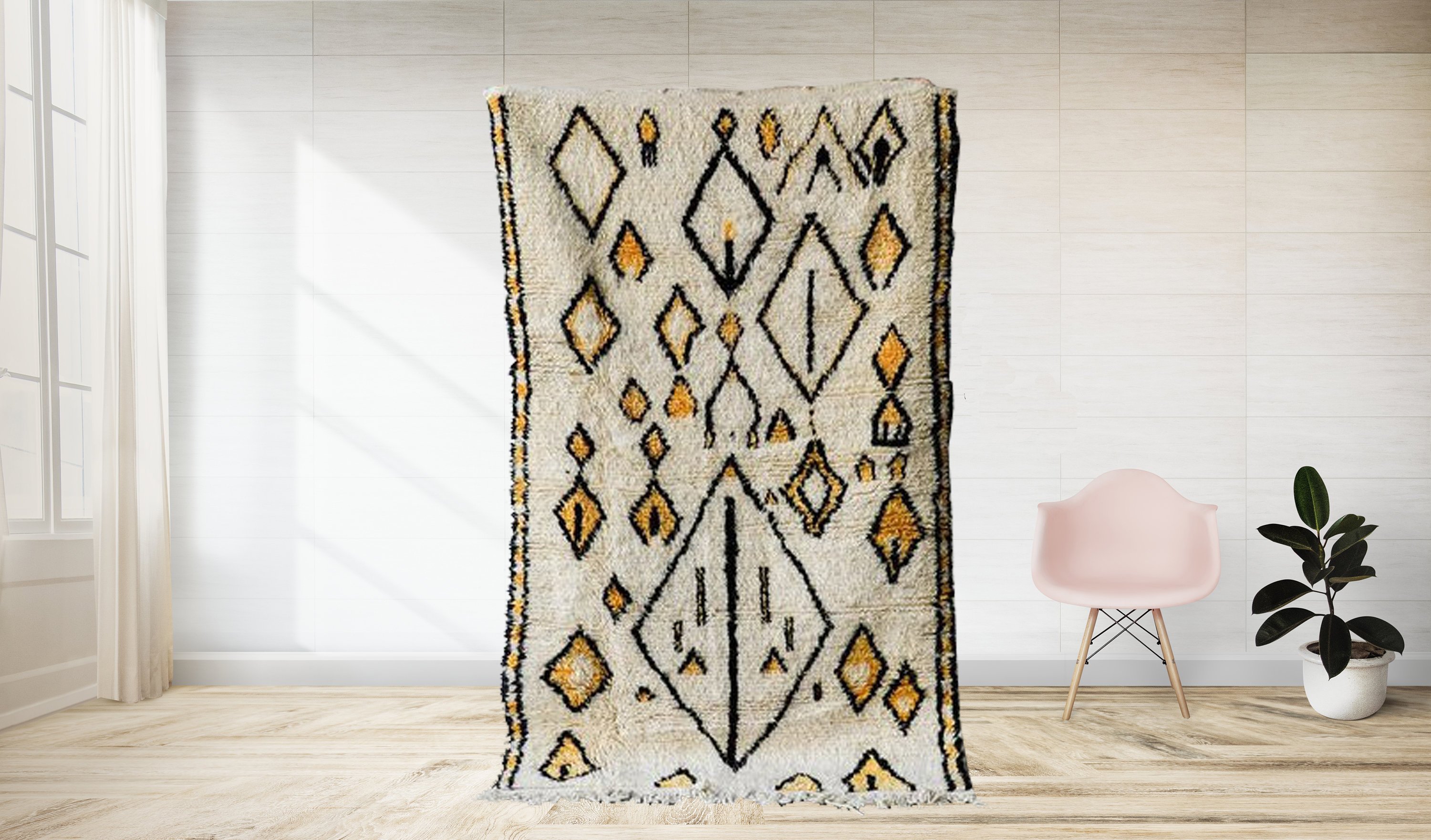 Moroccan Rug Yellow Moroccan Rug 8x10 Moroccan Rug 9x12 - Etsy