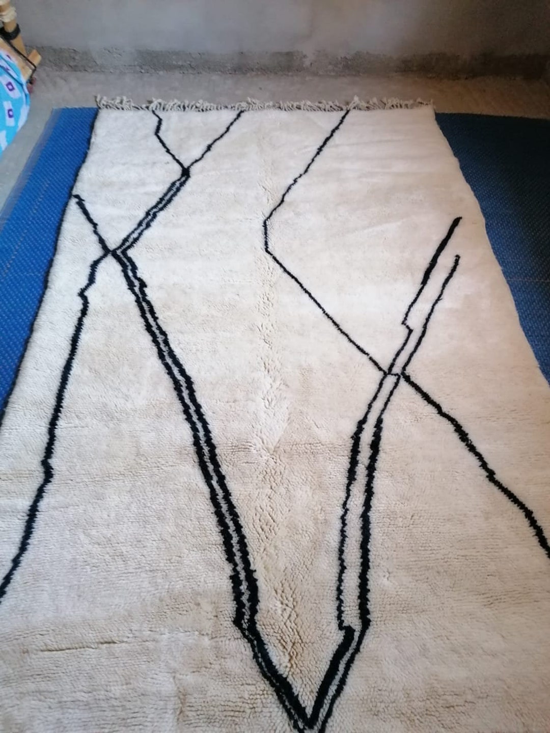 Moroccan Rug, Beni Ourain Rug, Berber Rug, Berber Carpet, Area Rug ...