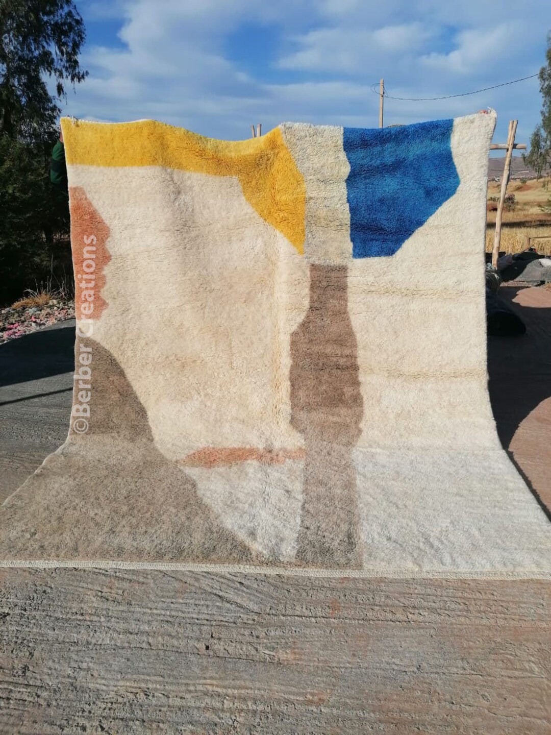 Moroccan Beni Mrirt Rug, Luxury Beni Rug, Authentic Moroccan Rug ...