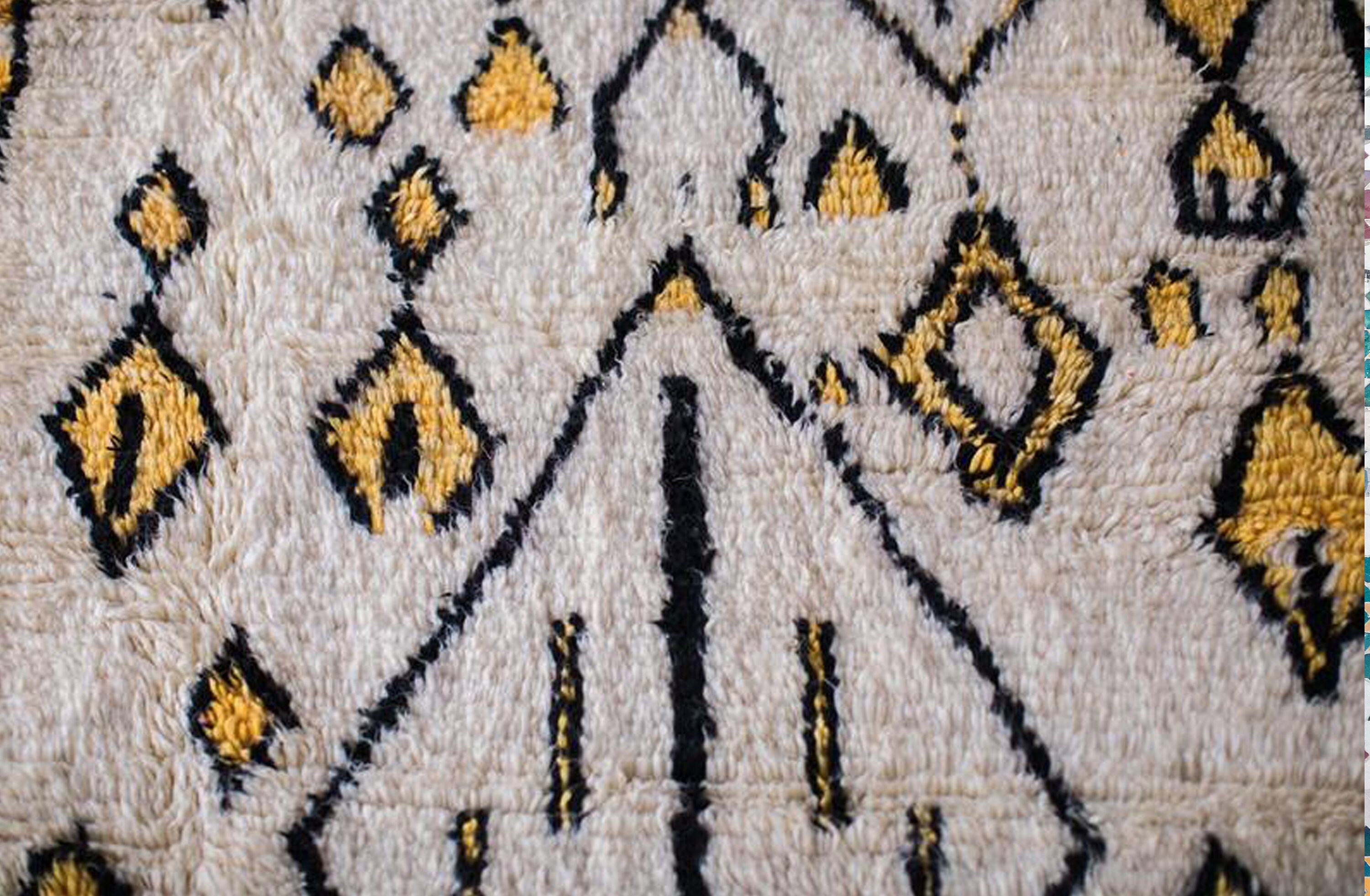 Moroccan Rug Yellow Moroccan Rug 8x10 Moroccan Rug 9x12 - Etsy