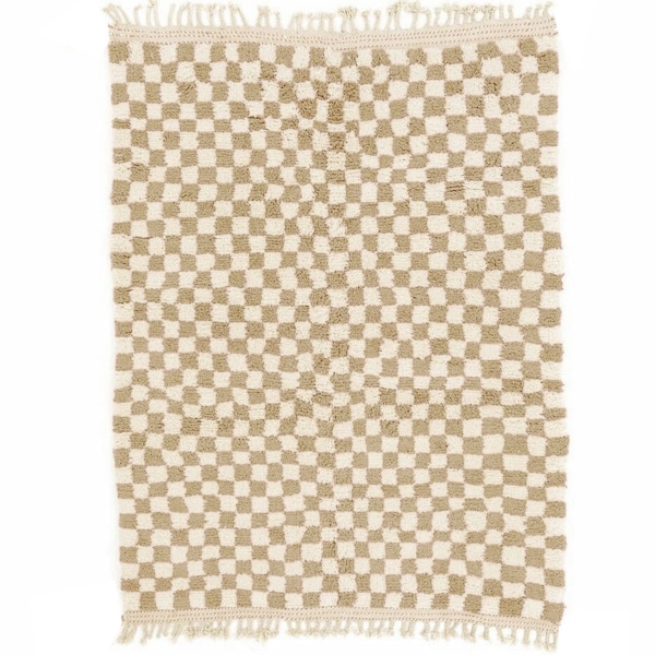 Checkered Rug - Etsy