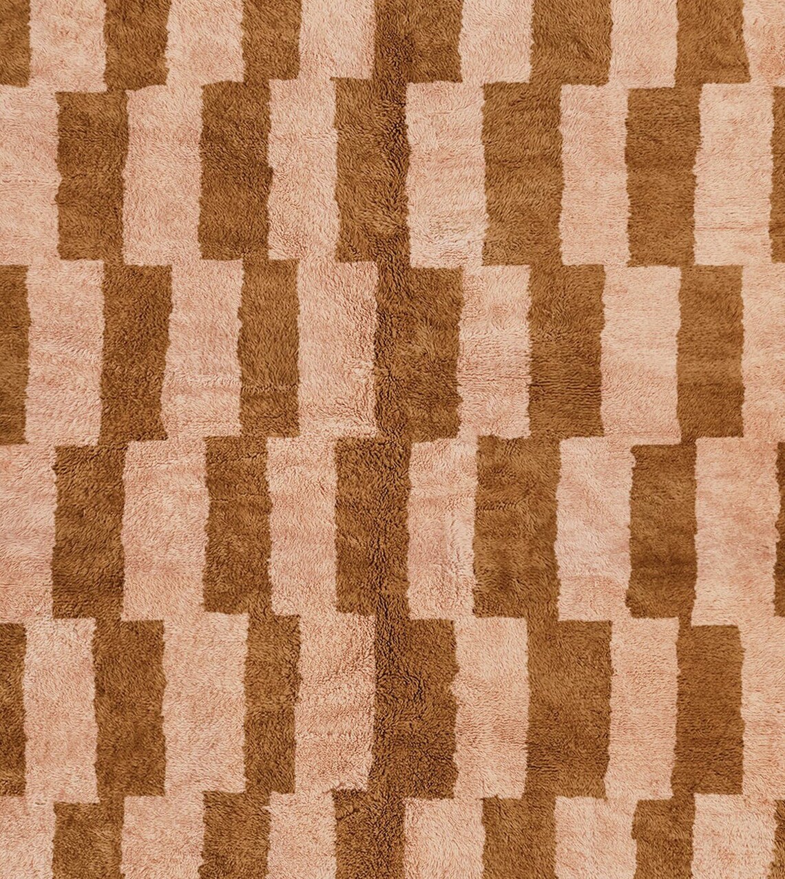 Moroccan Rug, Brown Beni Rug, Handwoven Area Rug, Beni Ourain Rug, Beni ...