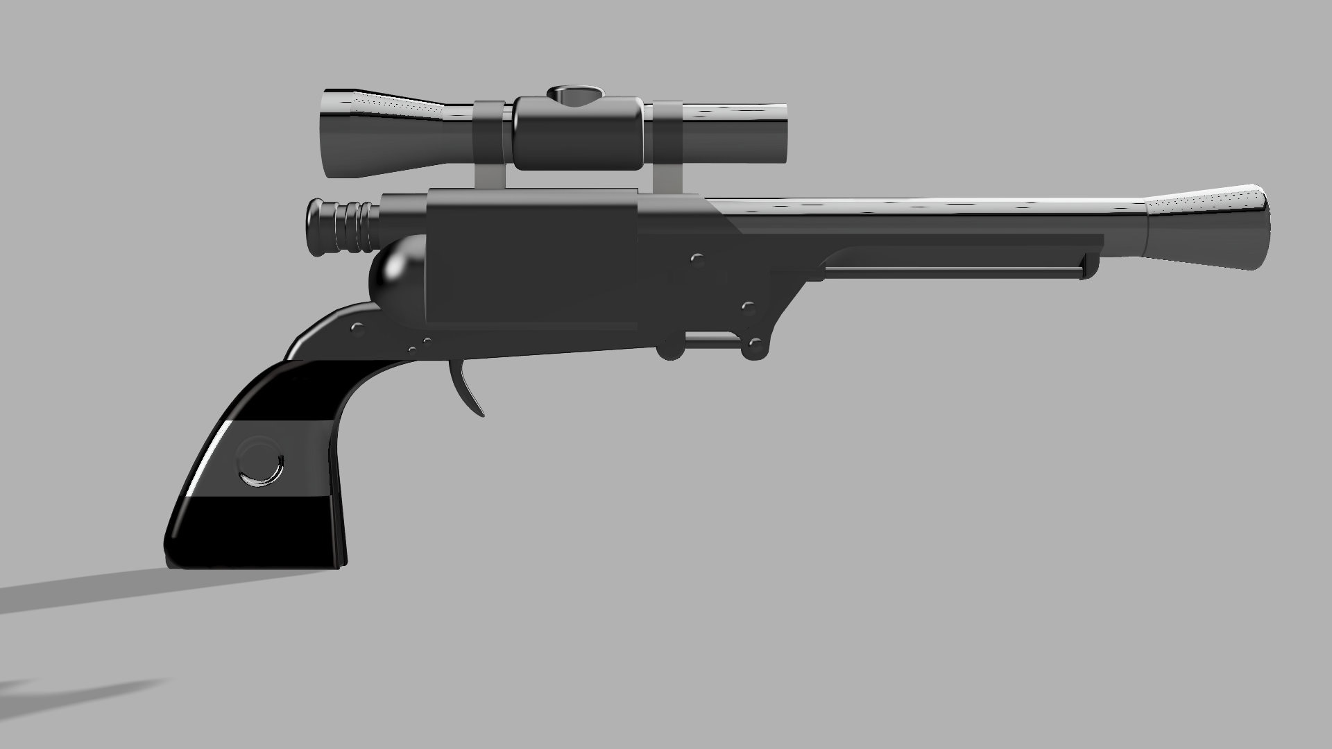Cad Bane LL 30 Blaster From Book of Boda Fett - 3D Files - Etsy
