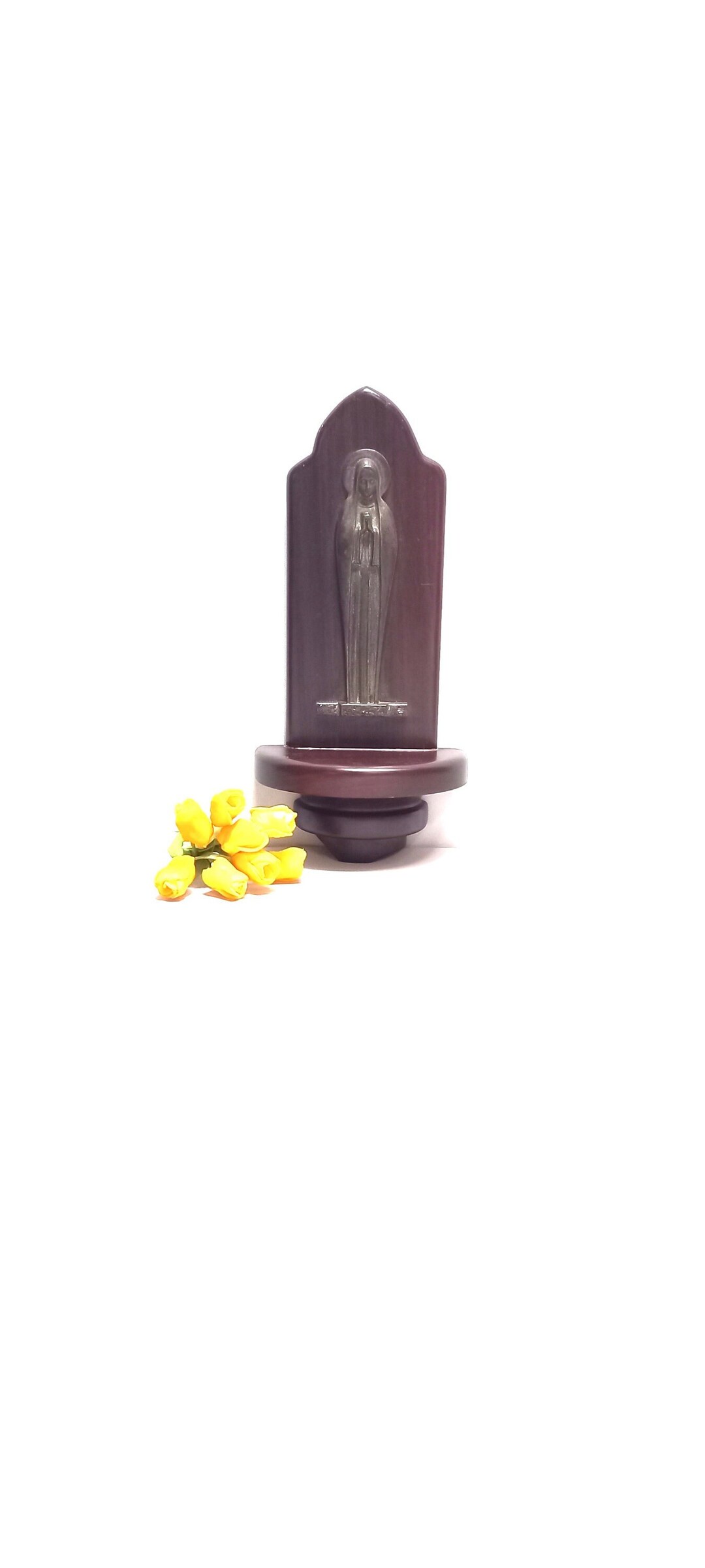 Stunning Mary Wall Shrine - Devotional Home Decor France - Wall Shrine ...