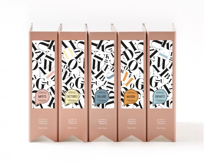 Etiquettes de bureau classement - Etsy France